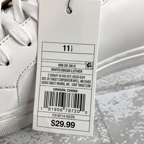 Goodfellow & Co | Shoes | Mens Luther Sneakers Goodfellow Co White ...